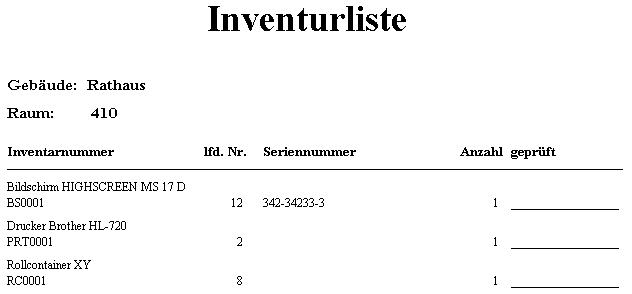 Inventarverwaltung Software